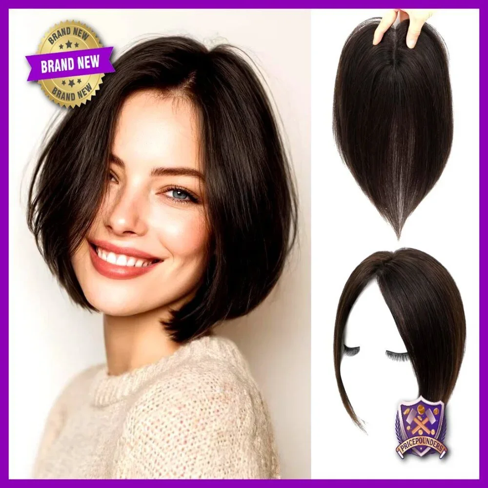 Accessories | Real Human Hair Topper 1 Inch Swiss Lace Base Thinning ...
